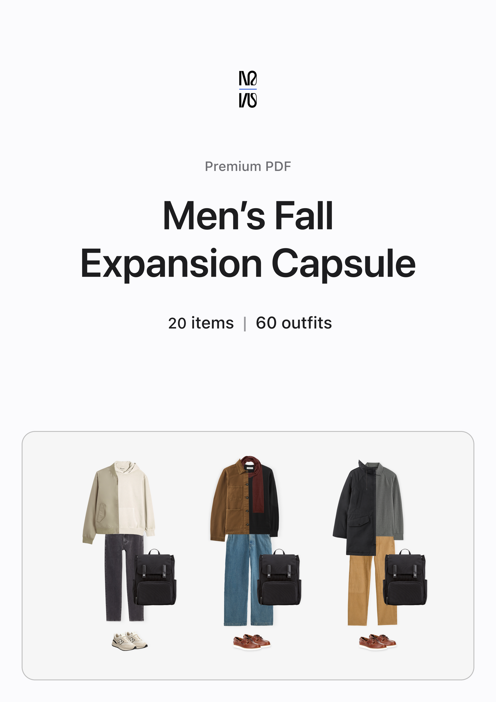 Men's Fall Expansion Capsule (2025) – The Minimalist Wardrobe
