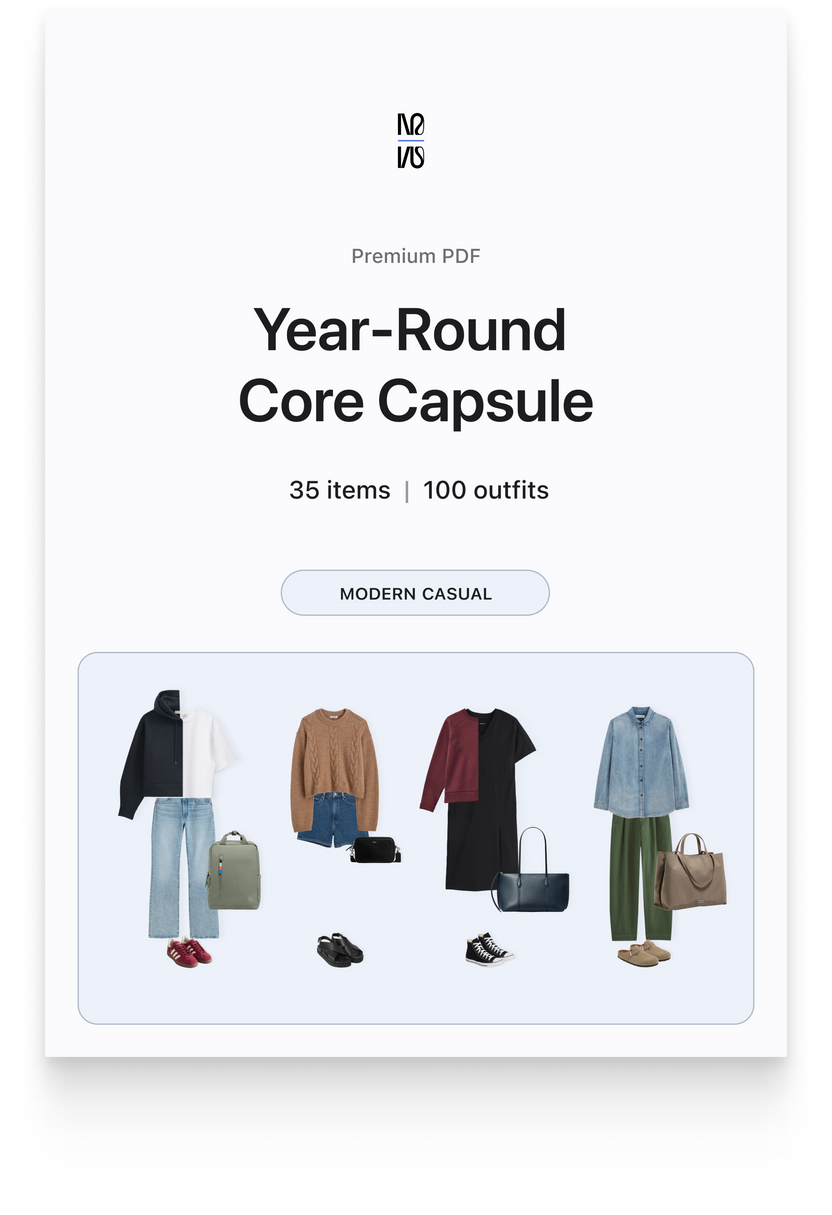 Year-Round Core Capsule™ – The Minimalist Wardrobe